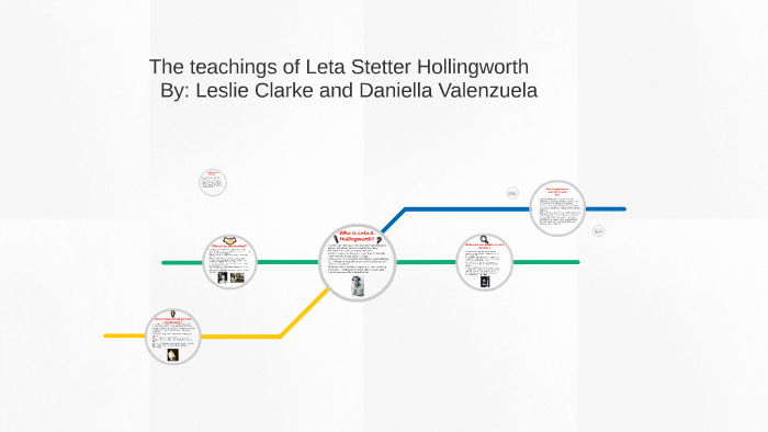 The teachings of Leta Stetter Hollingworth by Daniella Valenzuela on Prezi