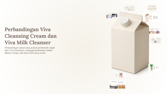 Perbandingan Viva Cleansing Cream dan Viva Milk Cleanser by Kidz Head ...