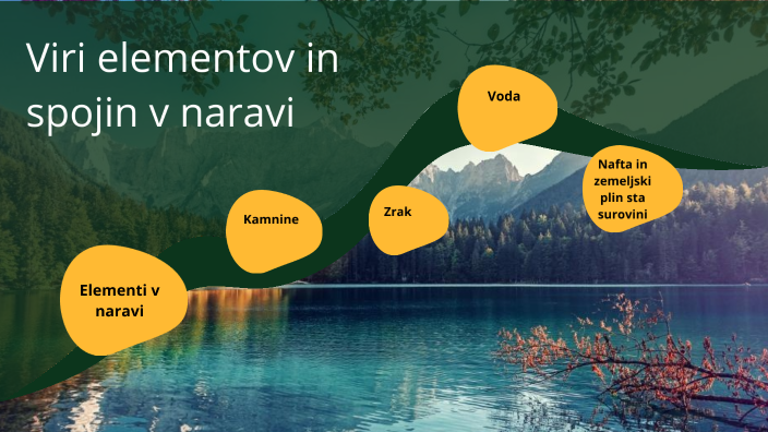 Viri elementov in spojin v naravi by Vesna Hriberšek on Prezi