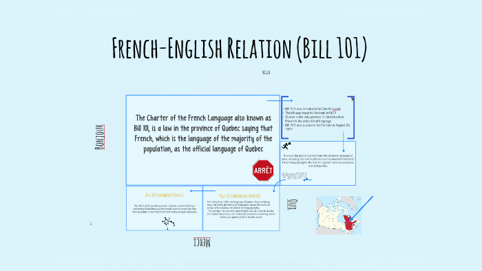French-English Relation (Bill 101) by Souad .. on Prezi