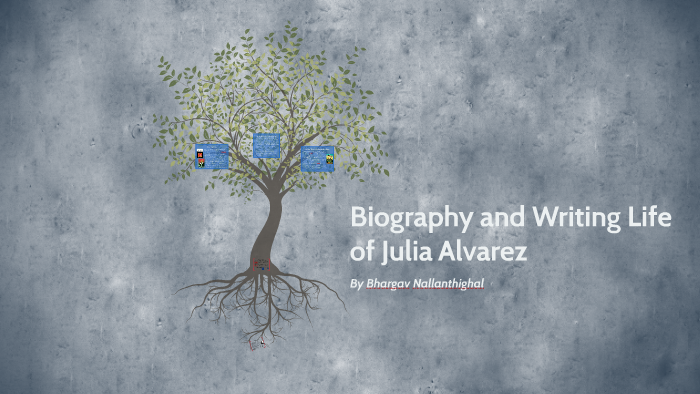 Biography and Writing Life of Julia Alvarez by Bhargav Nallanthighal on ...
