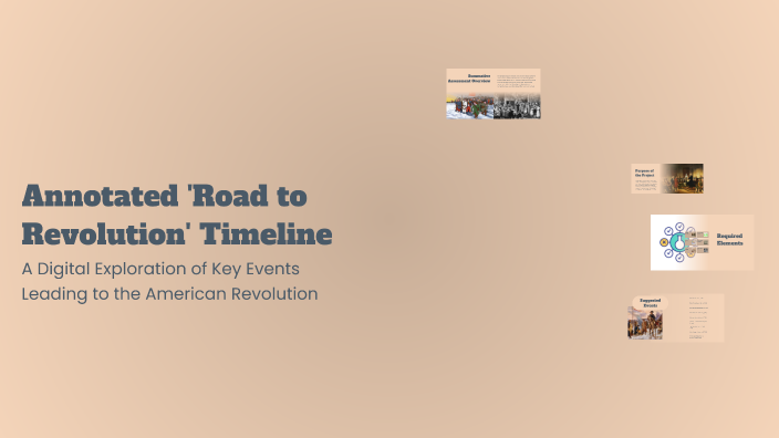 Annotated 'Road to Revolution' Timeline by Amiliya agel Hidego on Prezi
