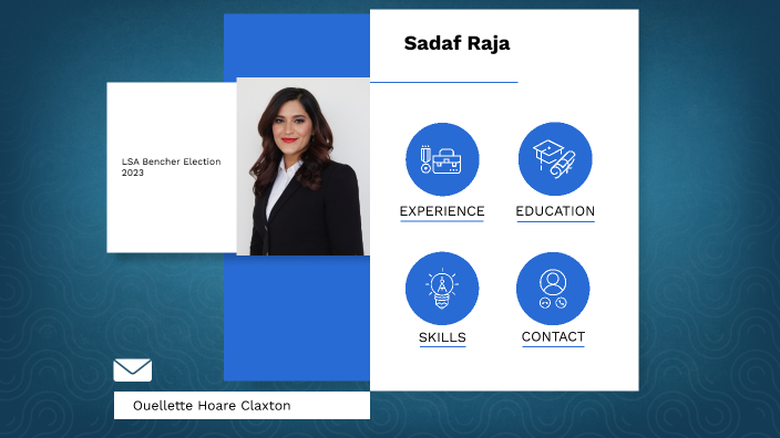 Sadaf Raja for Bencher by Sadaf Raja on Prezi