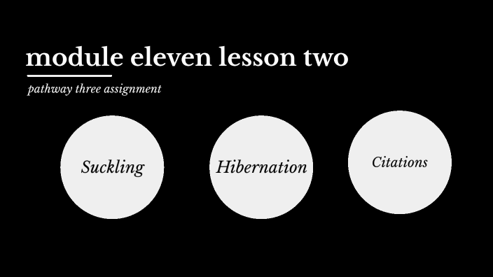 module eleven lesson two pathway three activity by Juyoung Park on Prezi