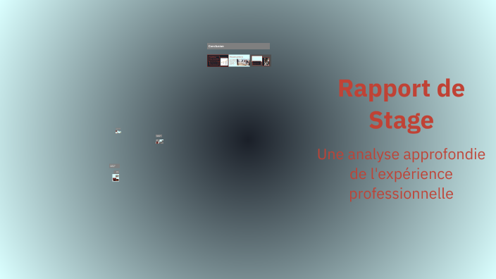 Rapport de Stage by Marwa Segni on Prezi
