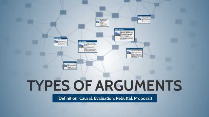 TYPES OF ARGUMENTS by Sean Renkert on Prezi