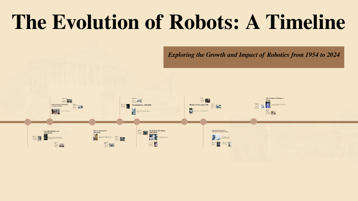 The Evolution of Robots: A Timeline by Erica Blain on Prezi