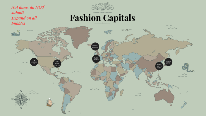 fashion design capitals by Alexis Horst on Prezi