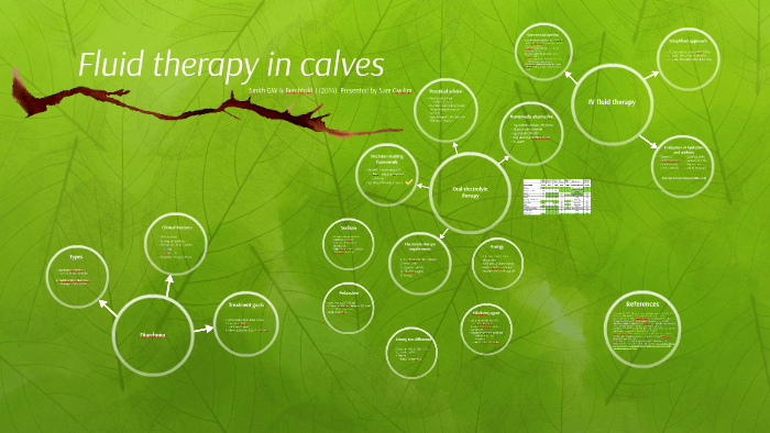 Fluid therapy in calves by Emma O'Hara