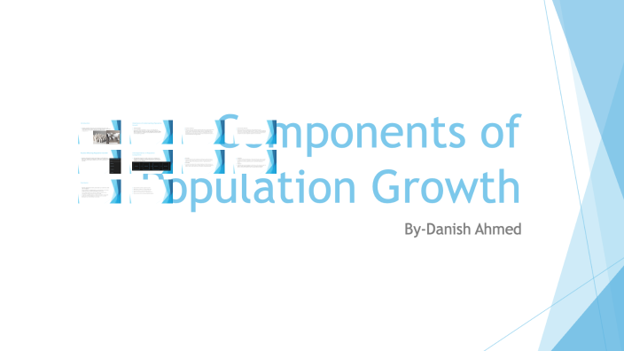 COMPONENTS OF POPULATION GROWTH by Danish Ahmed on Prezi