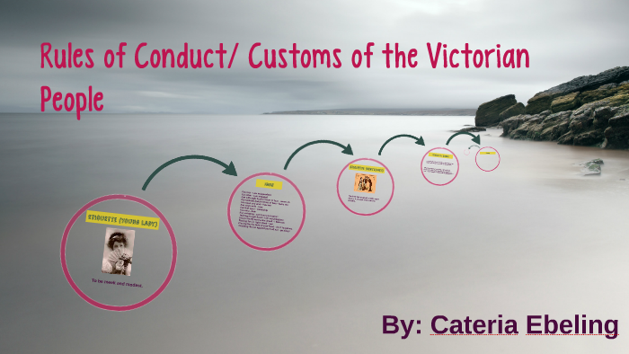 Rules of Conduct/ Customs of the Victorian People by Cateria Janelle on ...