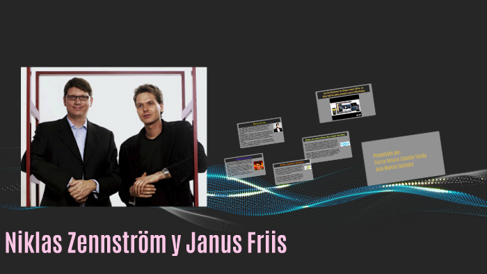 Niklas Zennström y Janus Friis fundadores de KaZaA y Skype by Thianny ...