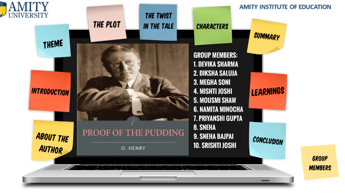 PROOF OF THE PUDDING BY O.HENRY by Priyanshi Gupta on Prezi