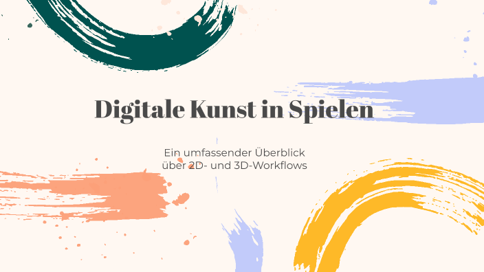 Digitale Kunst in Spielen by Cg Art on Prezi