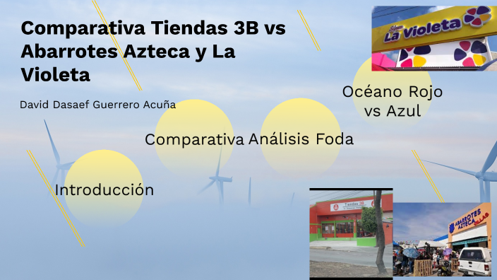 Comparativa Tiendas 3B vs Abarrotes Azteca y La Violeta by David Baros ...