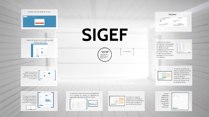 Sistema Integral de Gestión - SIGEF by miguel zavala on Prezi