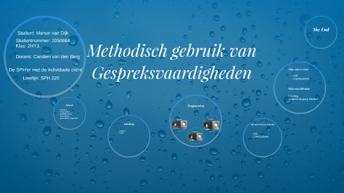 Methodisch gebruik van Gespreksvaardigheden by Manon van Dijk on Prezi