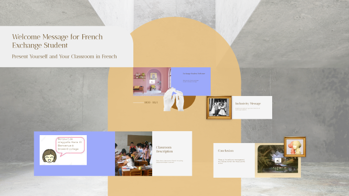 Welcome Message for French Exchange Student by hello kitty on Prezi
