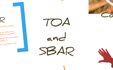 Transfer of Accountability - SBAR format by Steven Cassel on Prezi