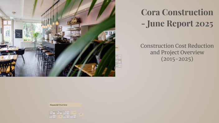 Cora Construction - June Report 2025 by Sarah Havill on Prezi