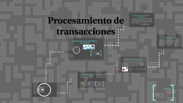Procesamiento de transacciones by Kathleen Prado on Prezi