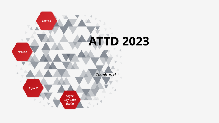 ATTD 2023 by Bruno Carrattini on Prezi