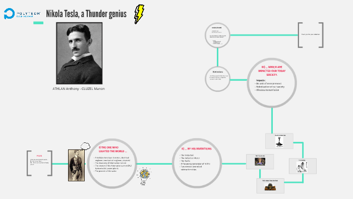 Nikola Tesla, a thunder genius by Manon Cluzel
