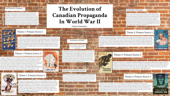 The Evolution of Canadian Propaganda In World War II by Niamh Doyle on ...