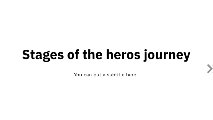 Stages of the heros journey by Andrew Jacob Orellana on Prezi