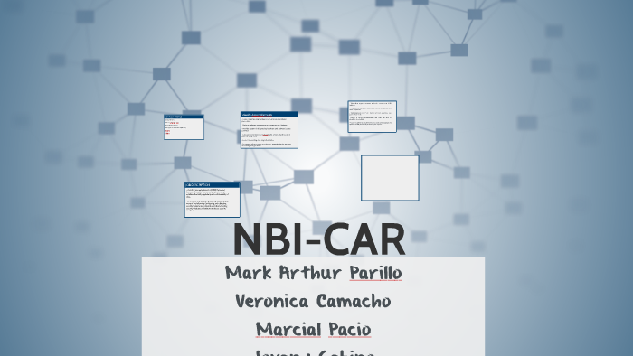 NBI-CAR by veronica camcho on Prezi