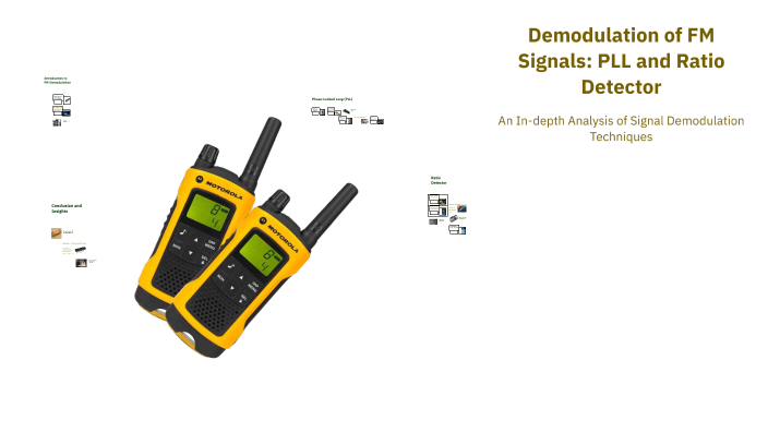 Demodulation of FM Signals: PLL and Ratio Detector by jhifyutg ...