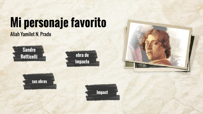 MI personaje favorito by ALIAH YAMILET NICOLAS PRADO on Prezi