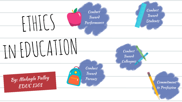 Ethics in Education by Makayla Pulley on Prezi