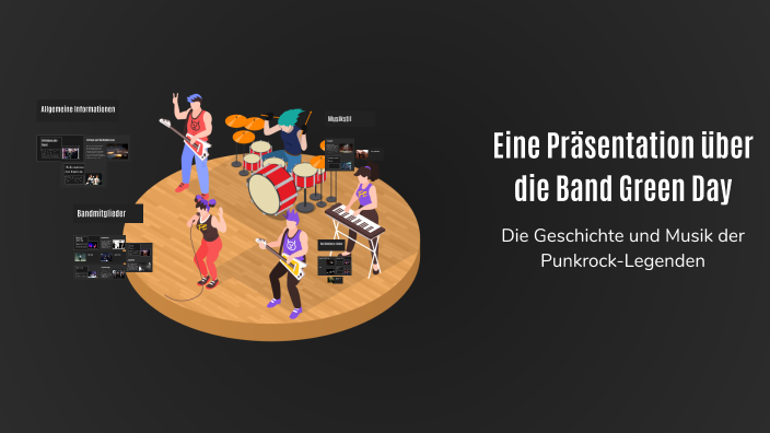 Eine Präsentation über die Band Green Day by Kevin Hantke on Prezi