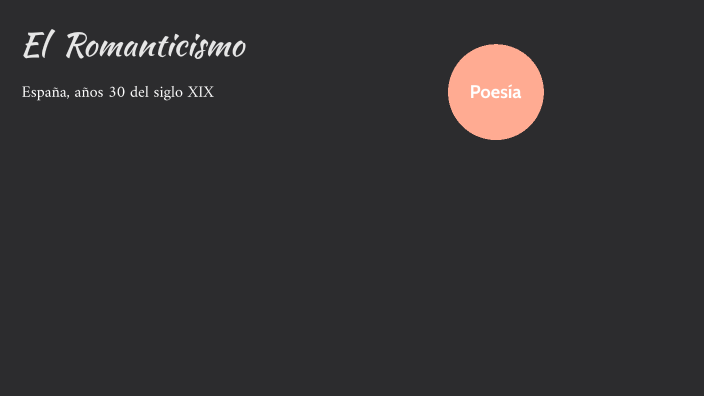 La poesia y la prosa romantica by alice alfano on Prezi