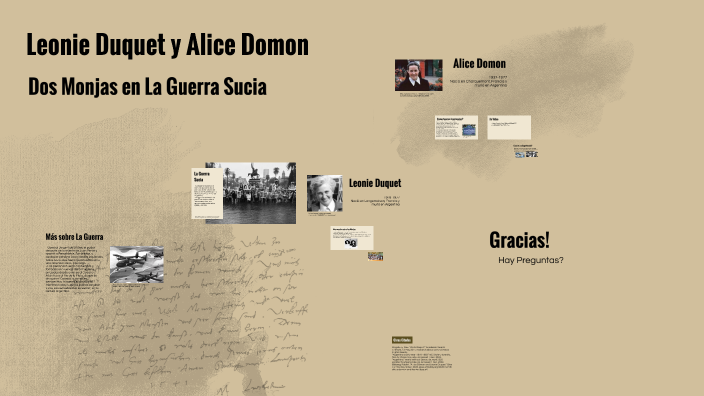 Leonie Duquet y Alice Domon by helen Bonner on Prezi