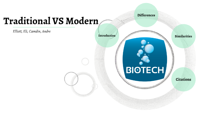 BioTech Traditional VS Modern by Elliott Selman on Prezi