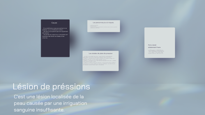 Lésion de pressions by Talyna Langlois on Prezi