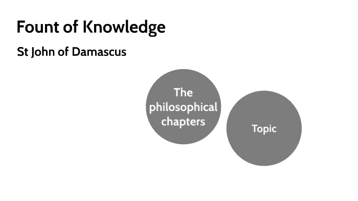 Fount of Knowledge by Josie Mauer on Prezi