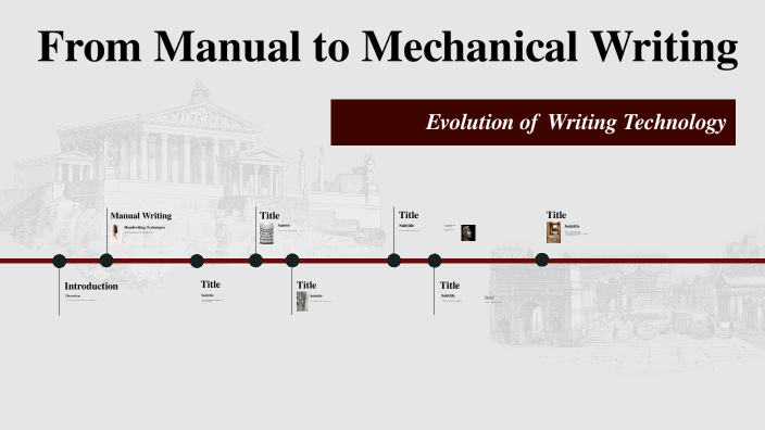 From Manual to Mechanical Writing by Patricia Guamani on Prezi