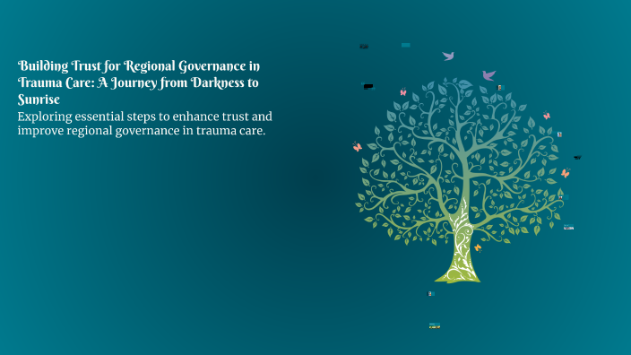 Building Trust for Regional Governance in Trauma Care: A Journey from ...