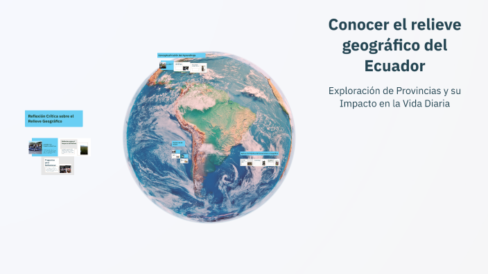 Conocer el relieve geográfico del Ecuador by Priscilla García on Prezi