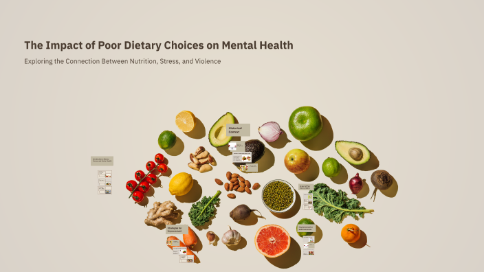 The Impact of Poor Dietary Choices on Mental Health by taryn chang on Prezi