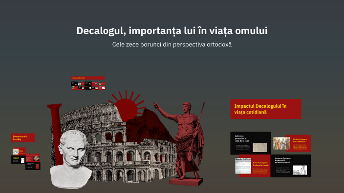 Decalogul, importanța lui în viața omului by Horațiu Eugen Bîndean on Prezi