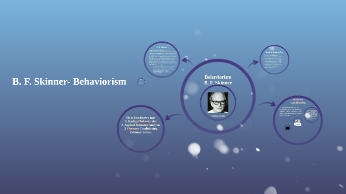 B. F. Skinner- Behaviorism by Shonda Ewell on Prezi