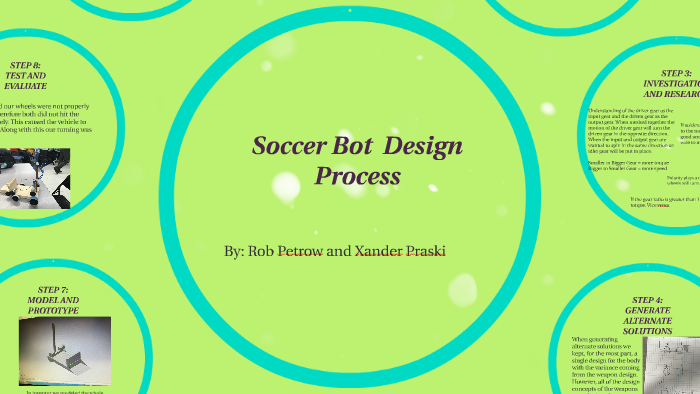 Soccer Bot Design Project by first name last name on Prezi