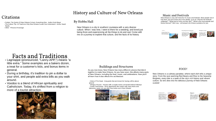 History & Culture of New Orleans, LA - Hobbs Hall by Hobbs Hall on Prezi