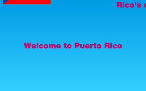 Puerto Rico Research Project by Marisa Bone on Prezi