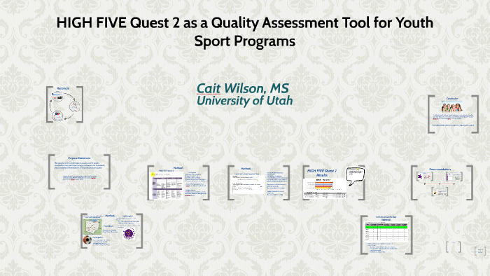 HIGH FIVE Quest 2 as a quality assessment tool for youth sport programs ...