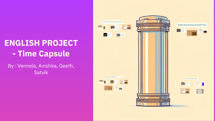 ENGLISH PROJECT - Time Capsule by VENNELA REDDY MILKURI 4 E on Prezi